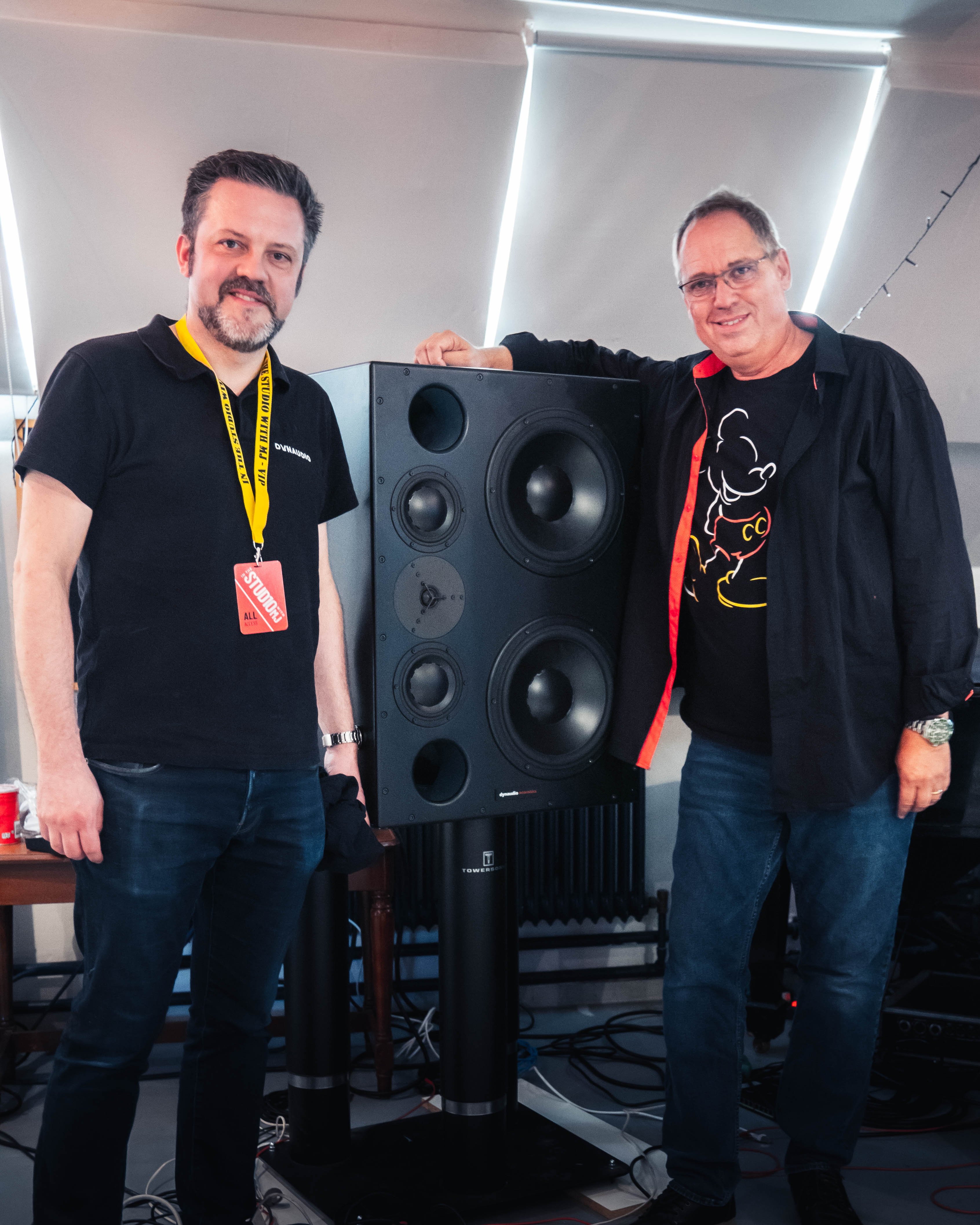 In the Studio with MJ - and M3