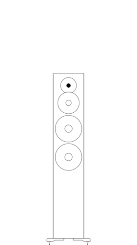 Evoke 50 | Floorstand | Make a statement