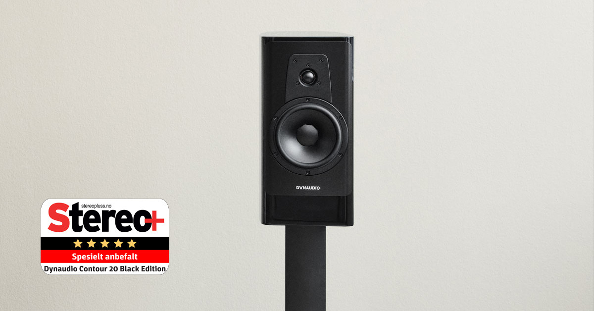 Stereo+ Dynaudio Contour 20 Black Edition | Super precise